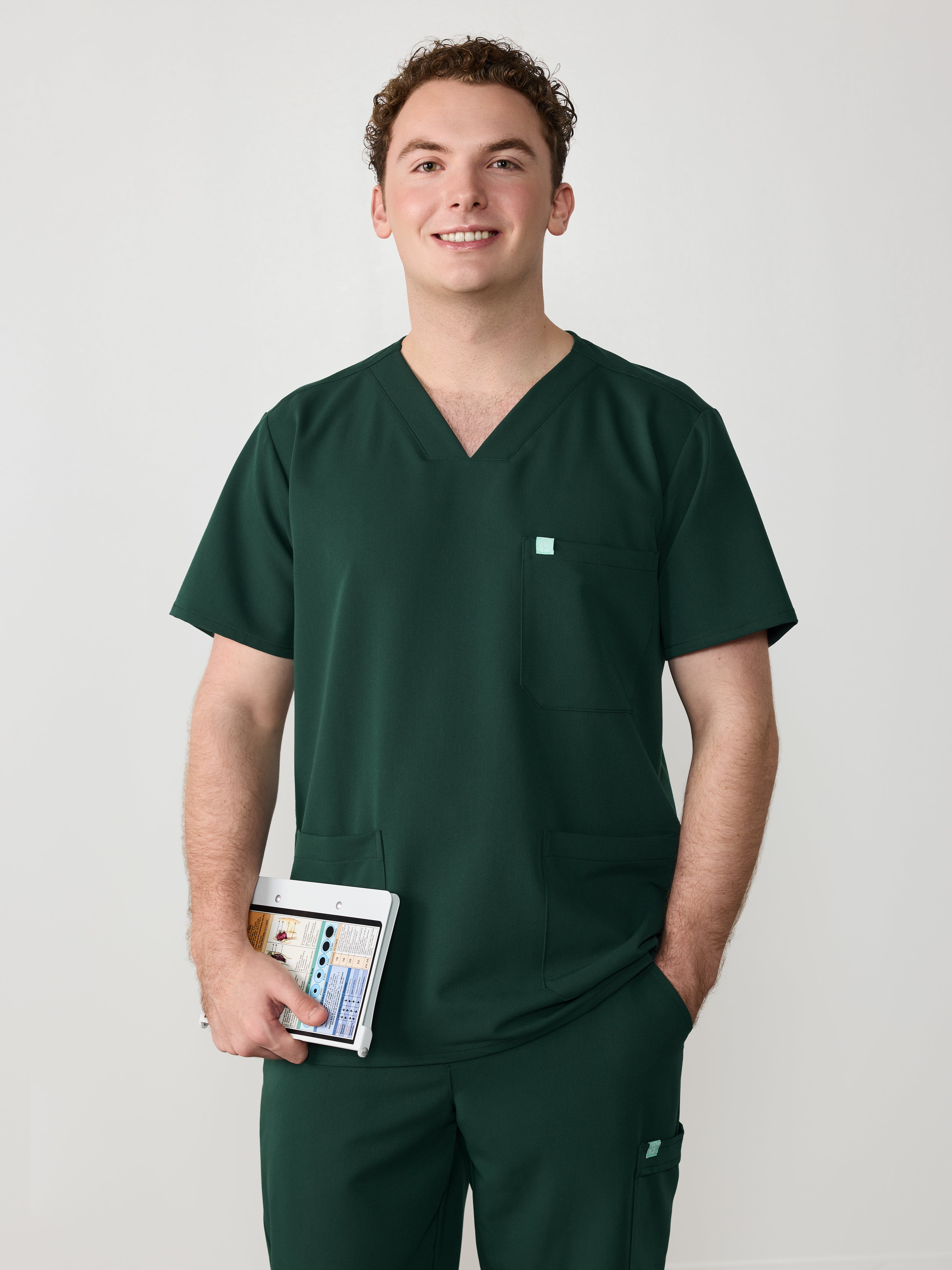 ZACK RE-GARDE™ - VERT FORÊT - Haut Trois Poches - SILVADUR™ – Garde-Malade