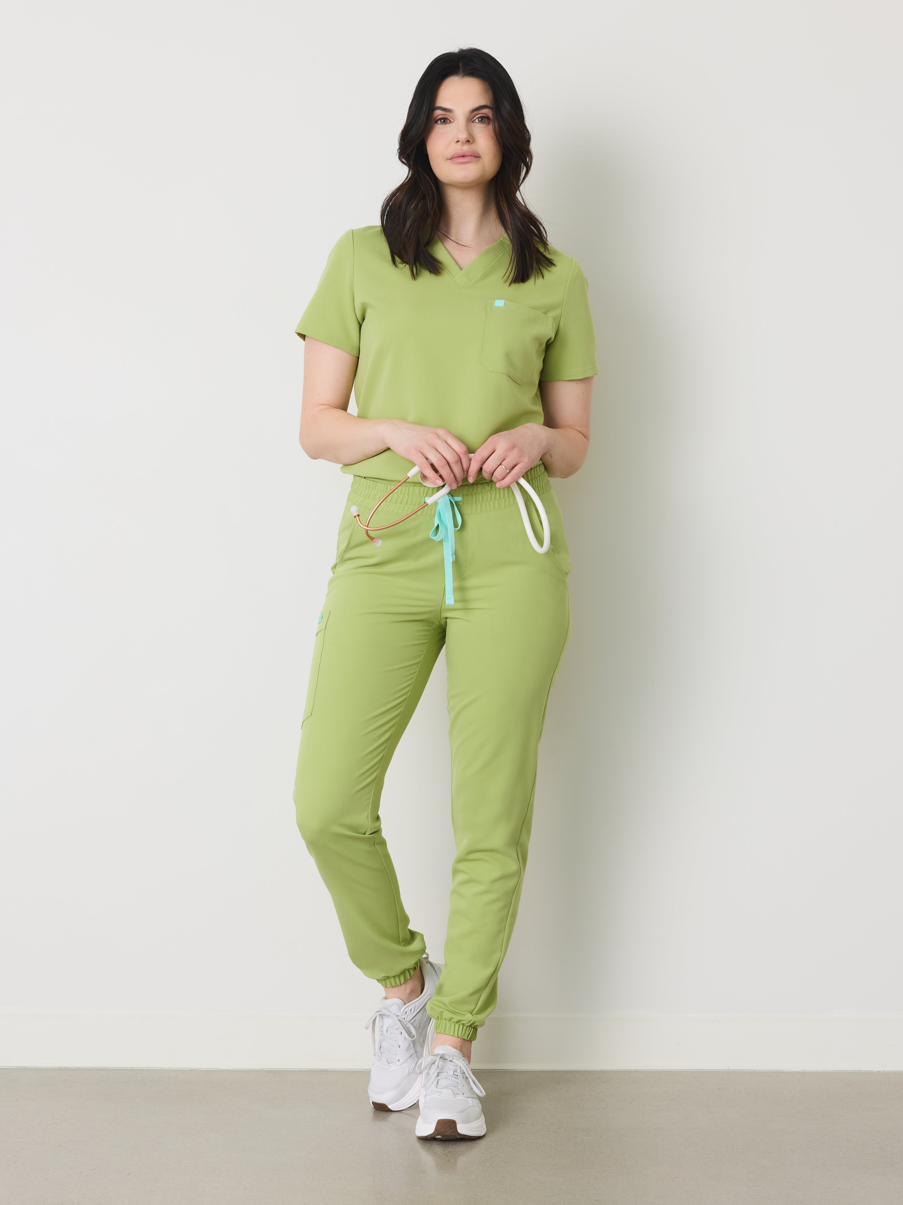 Rosie Re Gardeâ Vert Mousse Jogger Scrub Pants Silvadurâ â Garde