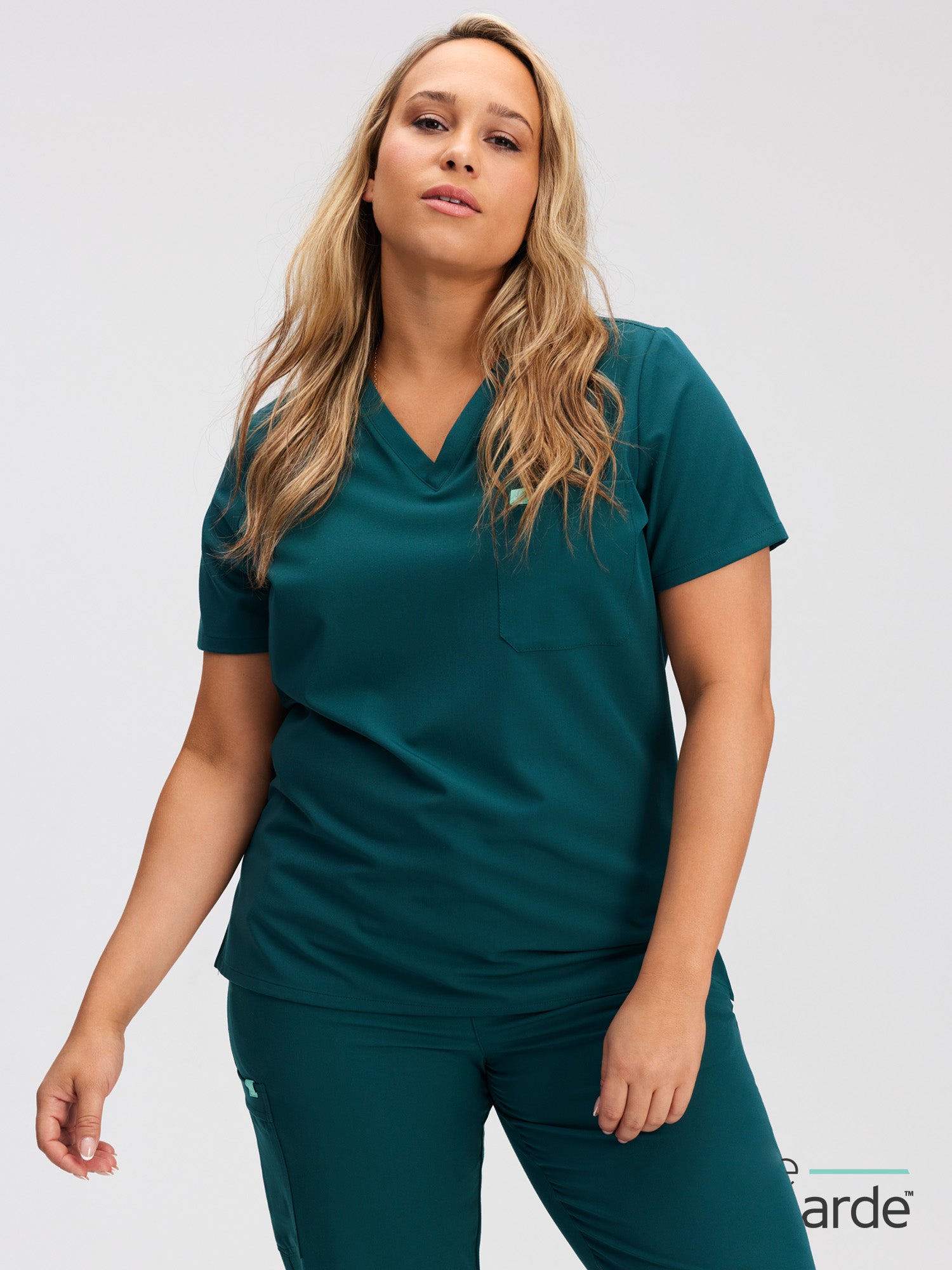 GABRIELLE RE-GARDE™ - SARCELLE - One Pocket Scrub Top –Garde-Malade